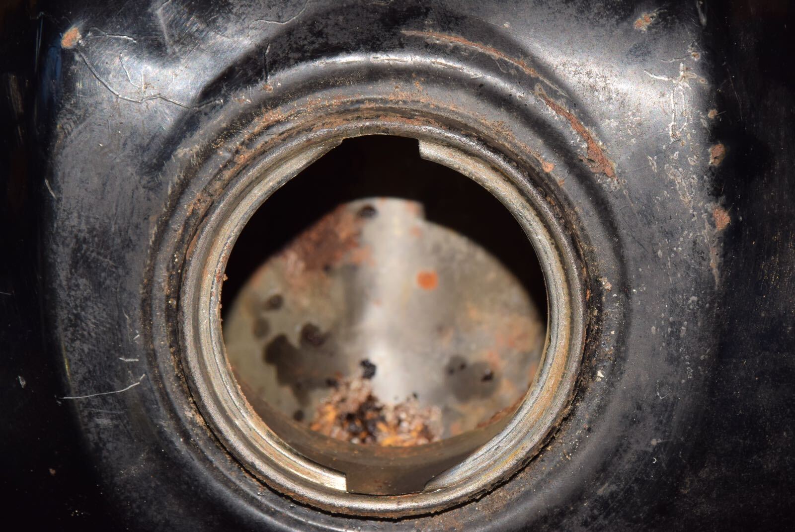 Yamaha XT 350 55V MY 1987 - Gasoline tank Damaged fuel tank A238D | eBay