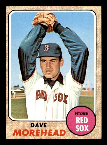 1968 Topps Baseball #212 Dave Morehead VG/EX *e3 | eBay