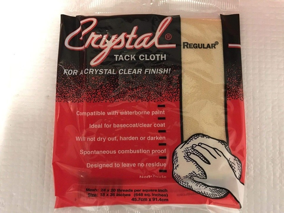 Crystal Regular Tack Rag Cloths, 18" x 36", 12 Cloths Per Box 3 BOXES ...