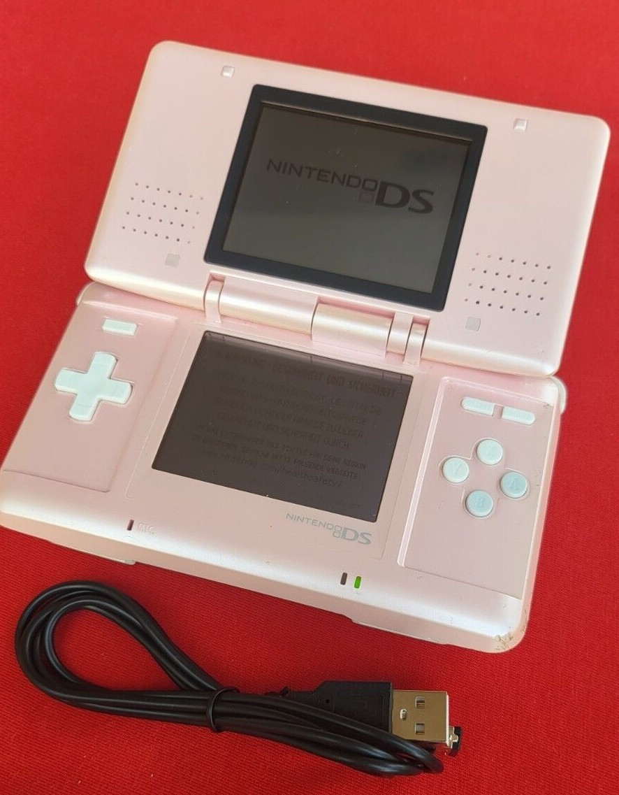 Nintendo DS Classic (FAT) Handheld Konsole, Farbe nach Wahl, m. USB ...