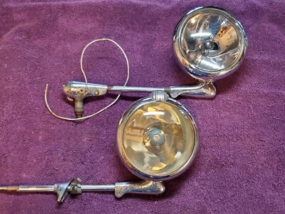 Vintage Spotlights Unity and Ford for parts Universal for Rat Rod Ford ...