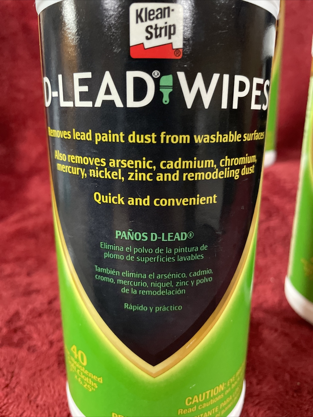 Klean-strip D-lead Wipes 40 Ct Eklw64100 for sale online | eBay