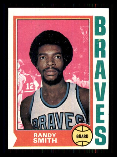 1974 Basketball Topps Randy Smith Buffalo Braves #8 | eBay