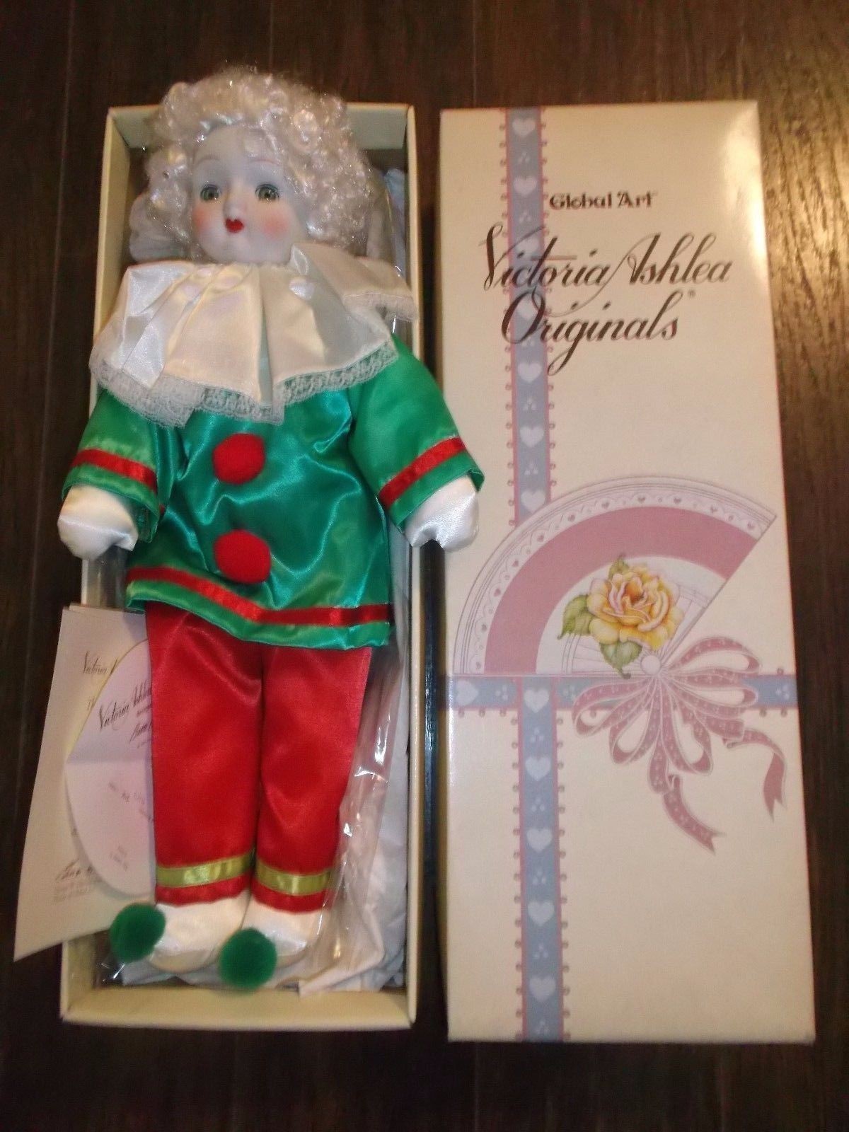 VICTORIA ASHLEA ORIGINALS JESTER CLOWN "CRISSY" LIMITED EDITION #714/ ...