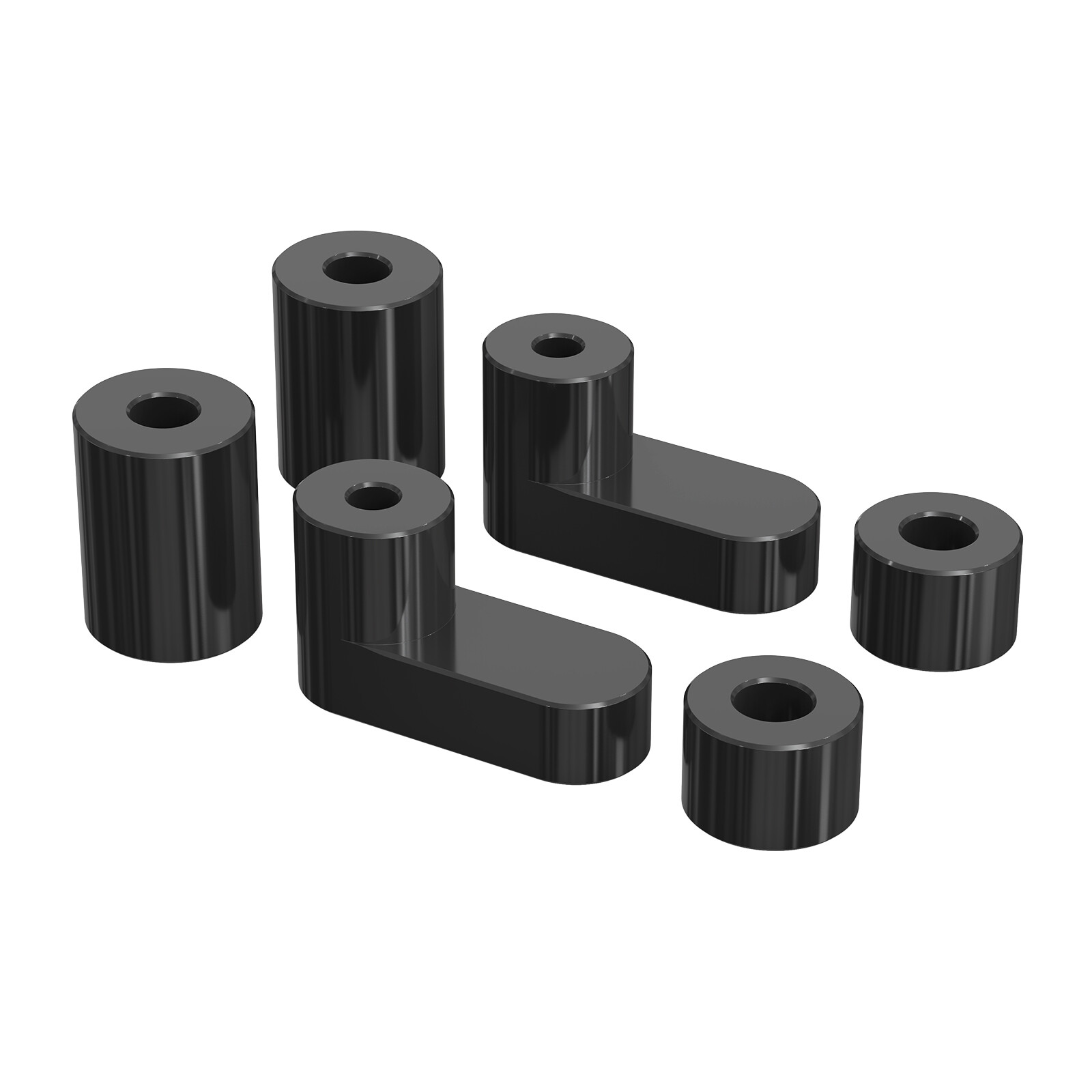 Heckspoiler Lip Wings Lift Riser Kit für Ford Fiesta ST Mk8 Mk7 VII Van ...