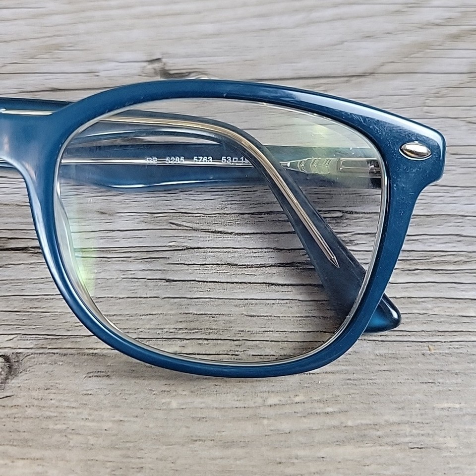 Ray-Ban Eyeglasses RB 5285 5763 Women's Blue Full Rim 53-19-145 Frames ...