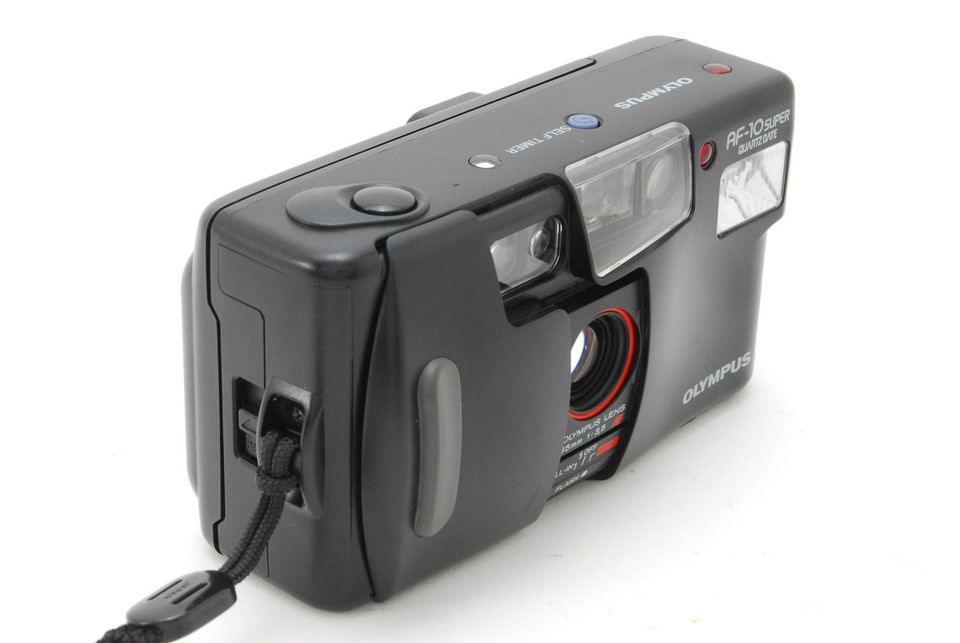 [Flash NG/Exc +5]Olympus AF-10 SUPER QUARTZ DATE QD 35mm Film Camera ...