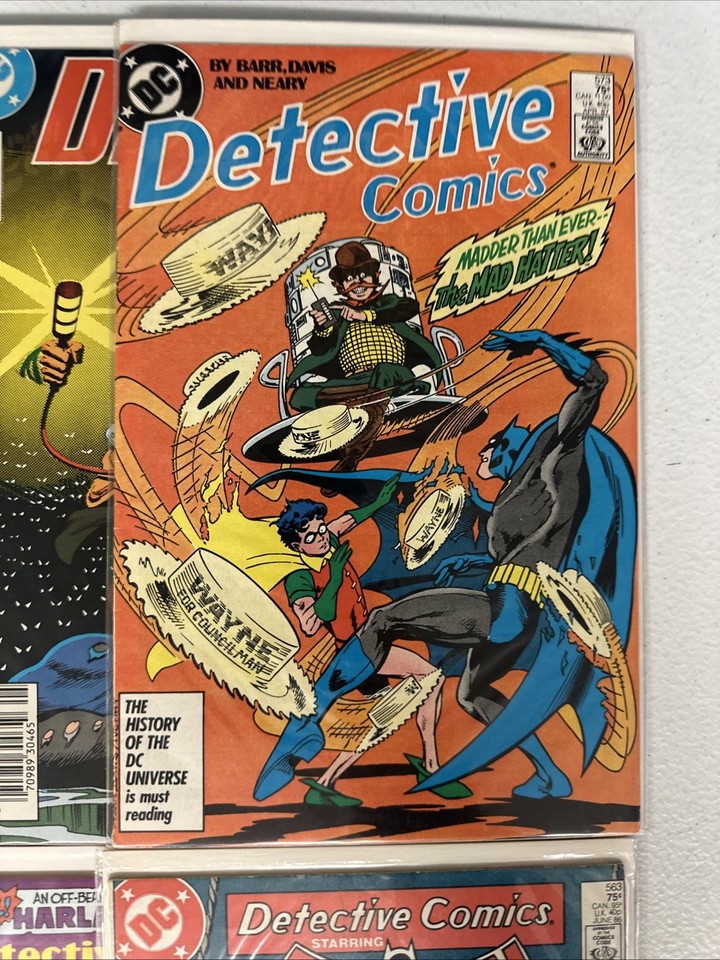 Batman Detective Comics #563 567 572 573 586 587 589 Lot Run Set DC 1st ...