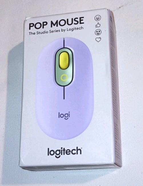 Logitech Pop Key Mechanical Keyboard And Mouse Purple Bundle | eBay