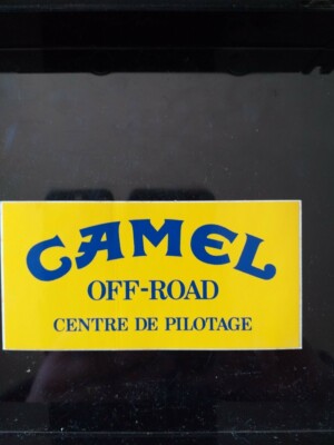 Ancien autocollant CAMEL off road Centre de Pilotage - vintage | eBay