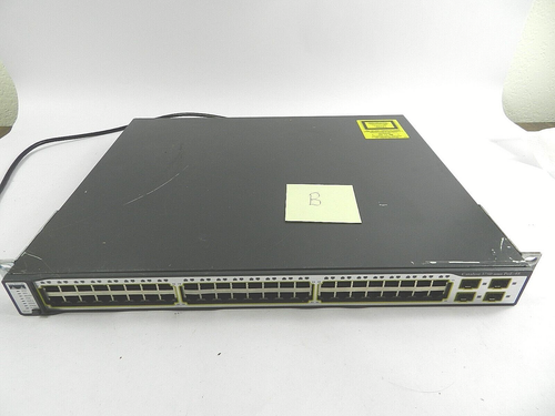 Anatel Cisco Systems Catalyst 3750 Series PoE-48-Port Gigabit Switch ...