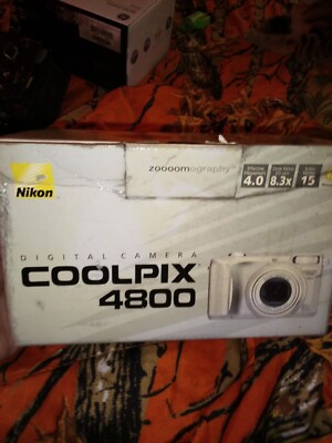 Nikon Coolpix E4800 ED Digital Camera 8.3x ED Lens Used | eBay