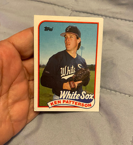 Ken Patterson #434 MLB Chicago White Sox 1989 Topps Rookie RC Card | eBay