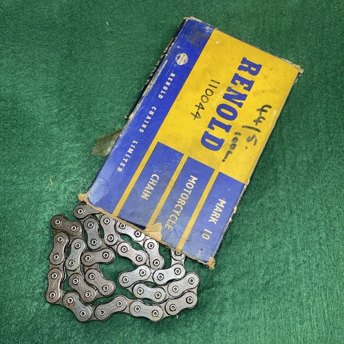Triumph BSA Renold 1/2” X 3/16” Renold 110044 Chain 100L NOS | eBay UK