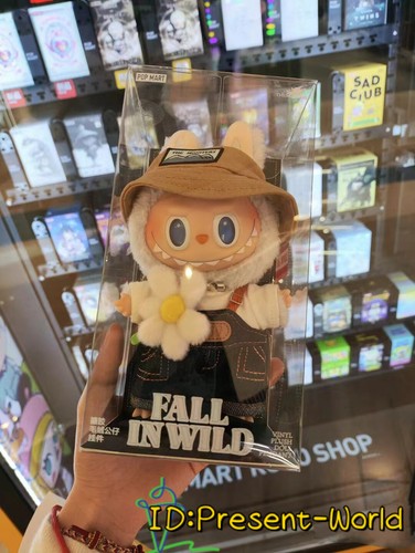 Genuine POPMART LABUBU Fall in Wild Series Spring Wild Home Plush ...
