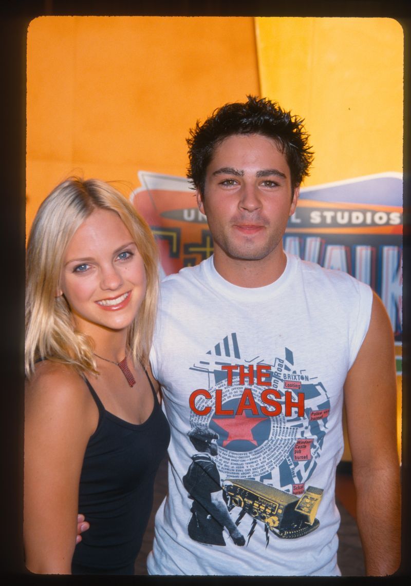 2000 ANNA FARIS & BEN INDRA Original 35mm Slide Transparency SCARY MOVIE ACTRESS | eBay