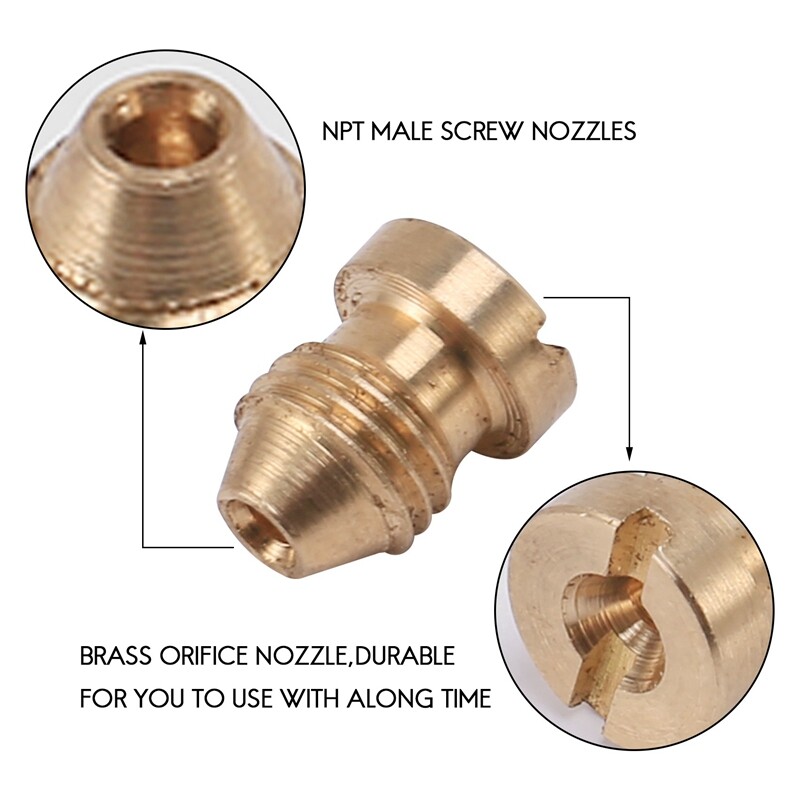 Foam Cannon Orifice Nozzle Tips, High Replacement Thread Nozzle for ...