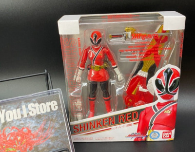 S.H.Figuarts Shinkenger Shinken Red (Kaoru Shiba) PVC Figure AEON ...