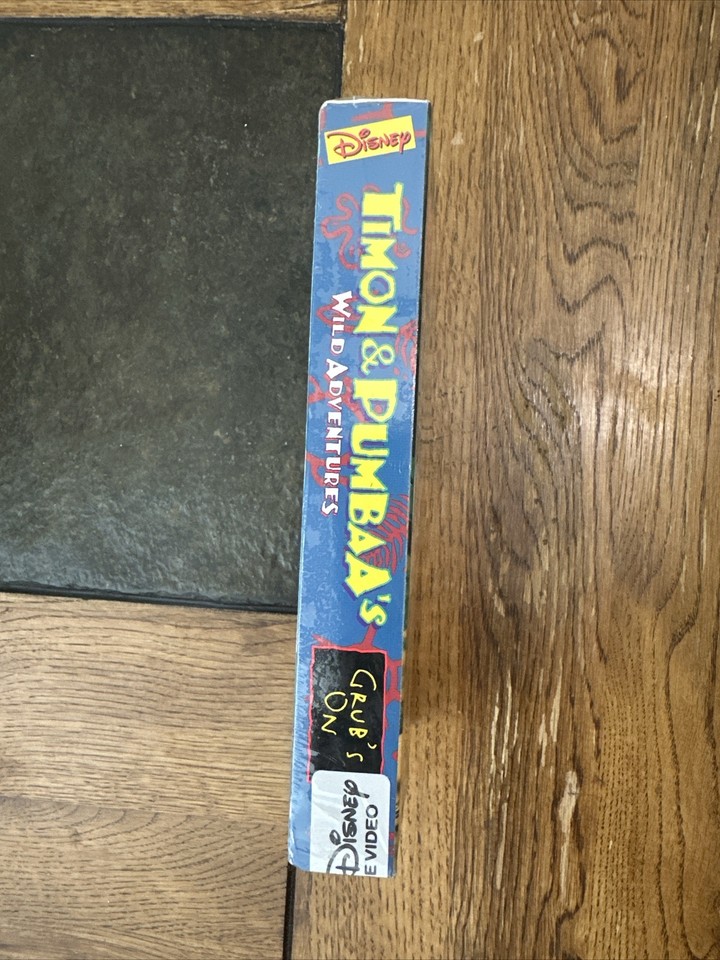 New Sealed Disney Lion King Timon Pumbaa VHS Wild Adventures Pumbaa ...