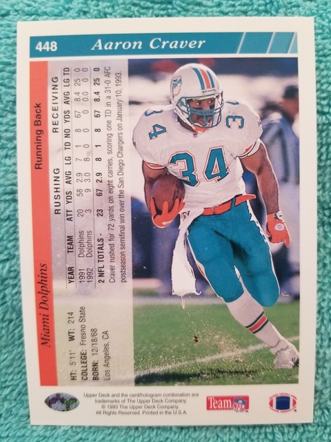1993 Upper Deck - #448 Aaron Craver for sale online | eBay