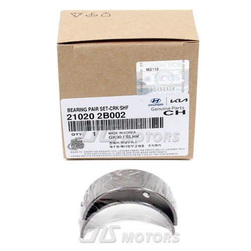 2010-2022 Hyundai Kia 1.6L GENUINE Crankshaft Main Bearing Set STD Size ...