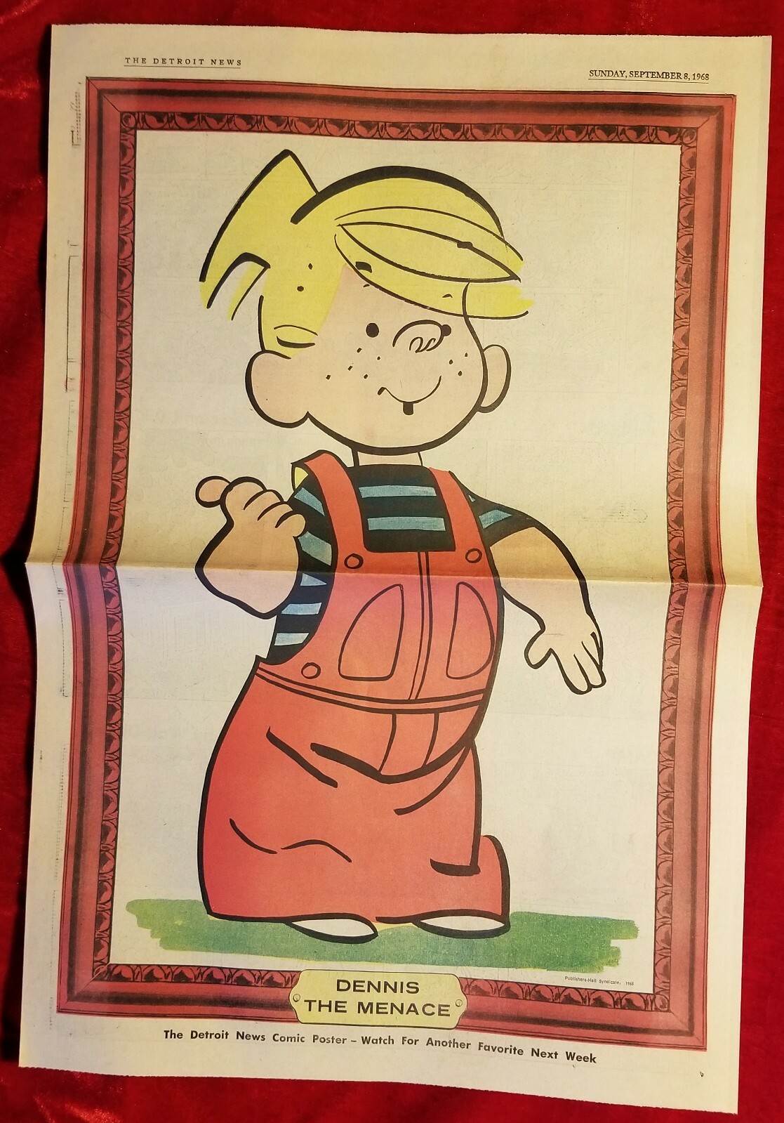 Denise The Mennis Cartoon Comic