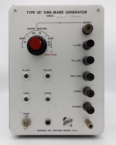 Tektronix Type 181 Time-Mark Generator - Clean, tested, works great | eBay
