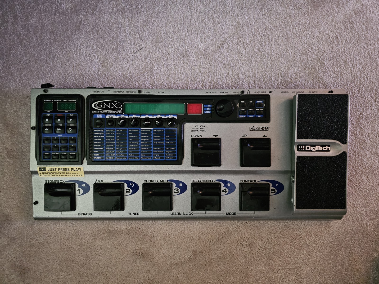 Digitech GNX3 Multi-effects Processor Pedal | eBay