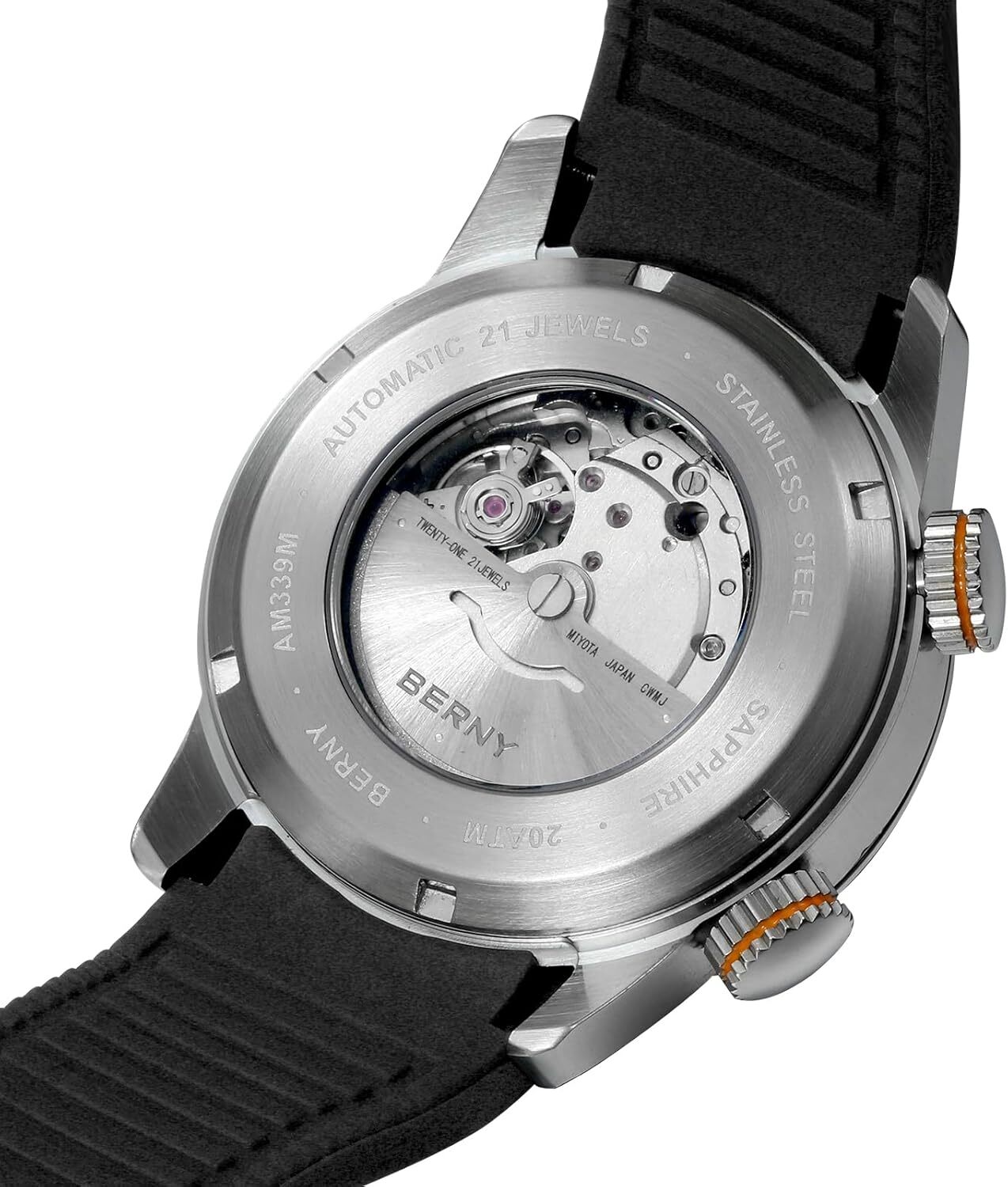 BERNY Watch Automatic Compressor Diver V3-AM339M Men's Black | eBay