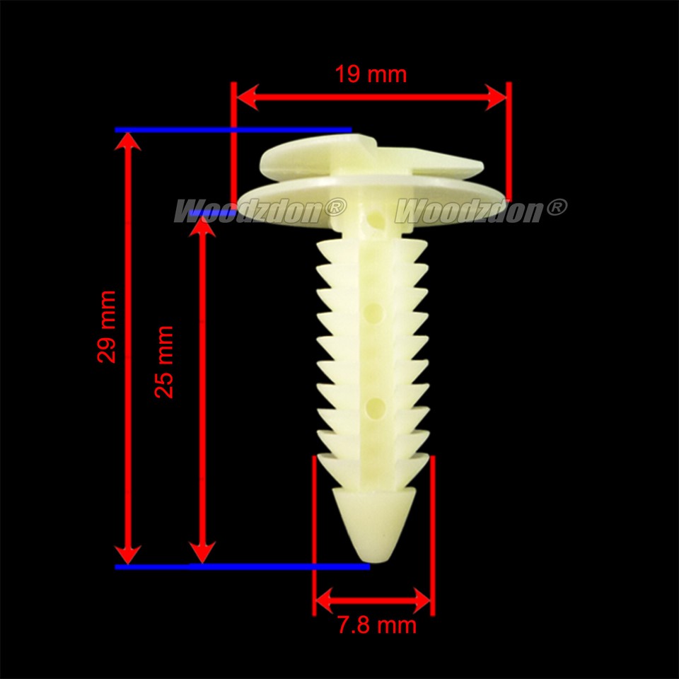 50 Pcs Door Trim Panel Retainer Clip For GMC For Chevrolet For GM Truck ...