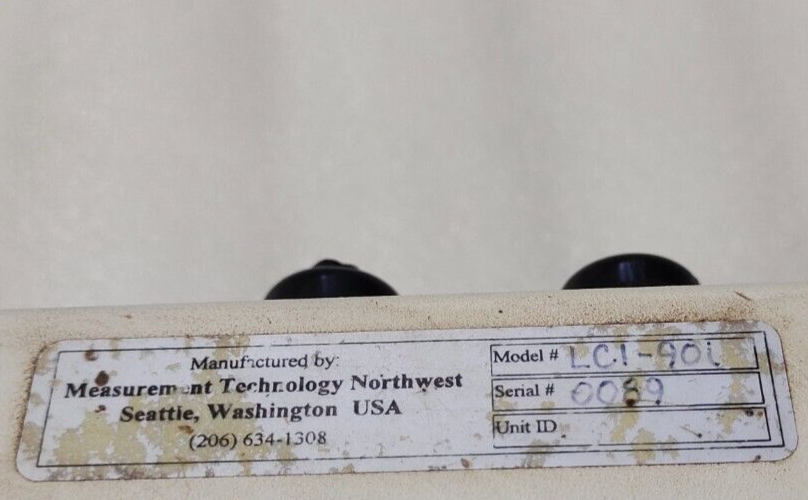 MEASUREMENT TECHNOLOGY NW LCI-90 LINE CONTROL INSTRUMENT DISPLAY ...