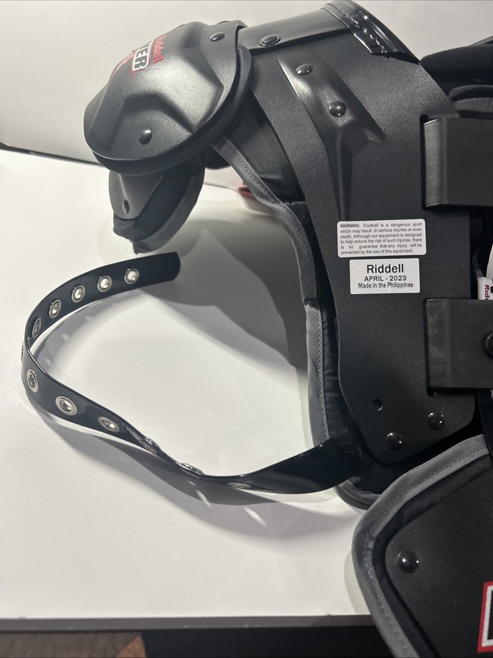 Riddell Power JPK+ Shoulder Pad With Back Plate XS. 32”-34”/14”-15 ...