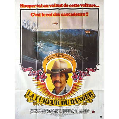 HOOPER Movie Poster - 47x63 in. - 1978 - Hal Needham, Burt Reynolds | eBay