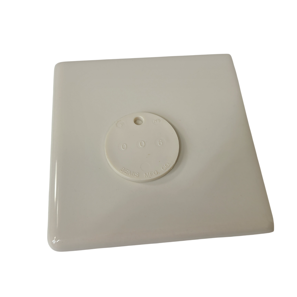 Beige Bullnose Corner 4.25 in Ceramic Tile Almond Bone Subway Square ...