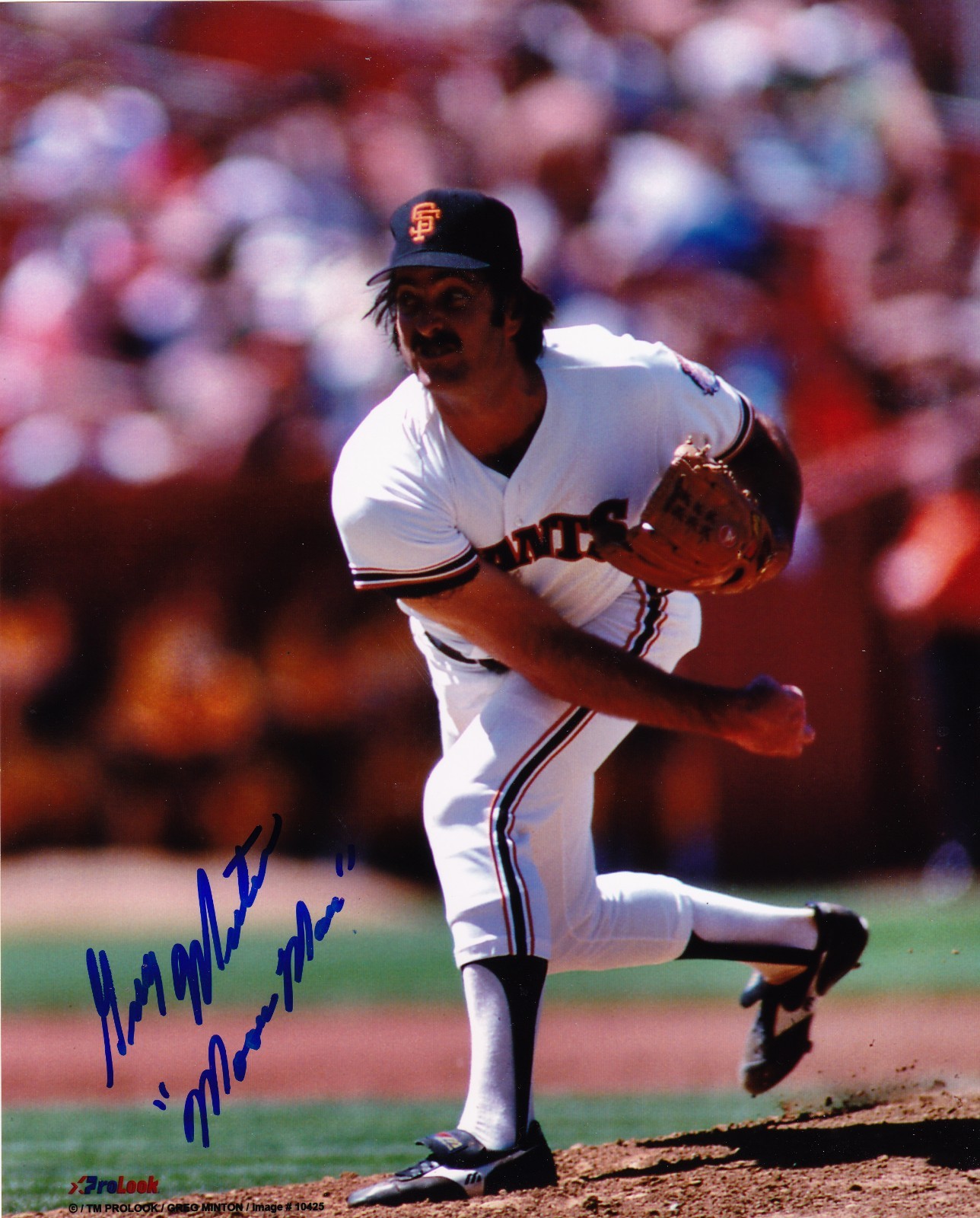 GREG MINTON SAN FRANCISCO GIANTS ACTION SIGNED 8x10 | eBay