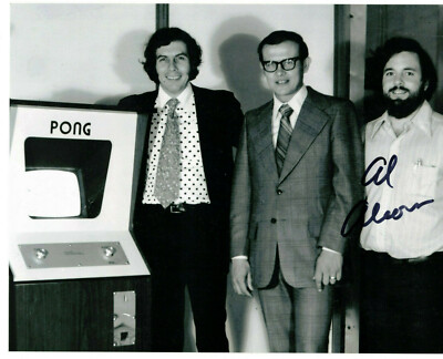 Allan Alcorn Authentic Signed 8x10 Photo Autographed, Pong, Video Game ...