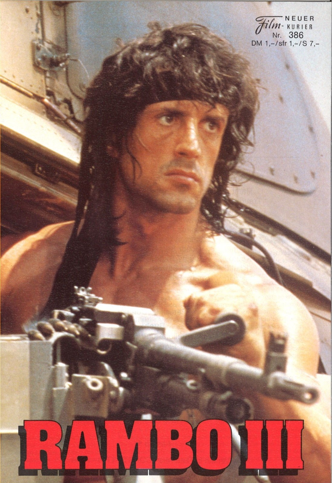 NFK 386 | RAMBO III | Sylvester Stallone, Richard Crenna, Marc de Jonge ...