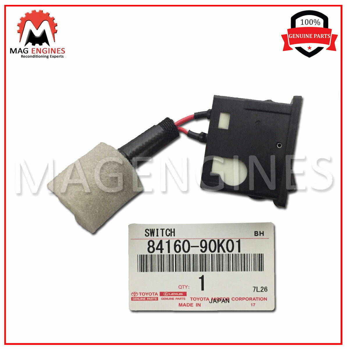 84160-90K01 GENUINE OEM FRONT FOG LAMP SWITCH 8416090K01 | eBay