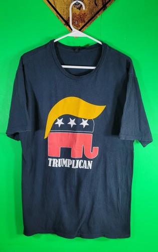 Trumplican Short Sleeve Blue T-Shirt Size Large. (40) | eBay