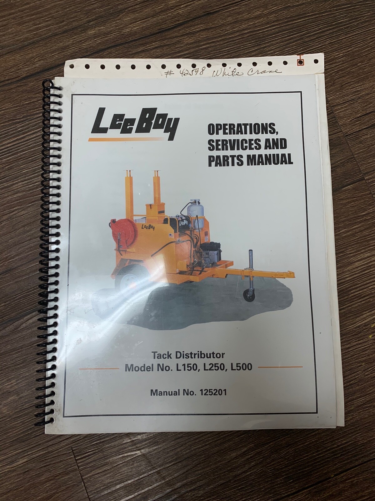 LEEBOY L150, L250, L500 COMPLETE SERVICE AND PARTS MANUAL | eBay