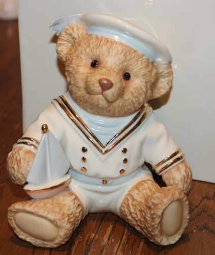 “First Mate” Sailor Teddy Bear Figurine; Lenox | eBay