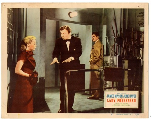 JAMES MASON JUNE HAVOC LADY POSSESSED 1951 ORIG 11X14 LOBBY CARD LC4072 ...