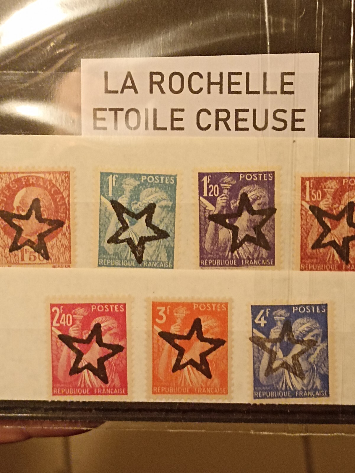 Superbe TIMBRE IRIS +... -LIBERATION LA ROCHELLE- NEUF** - MAYER 5175€ | eBay