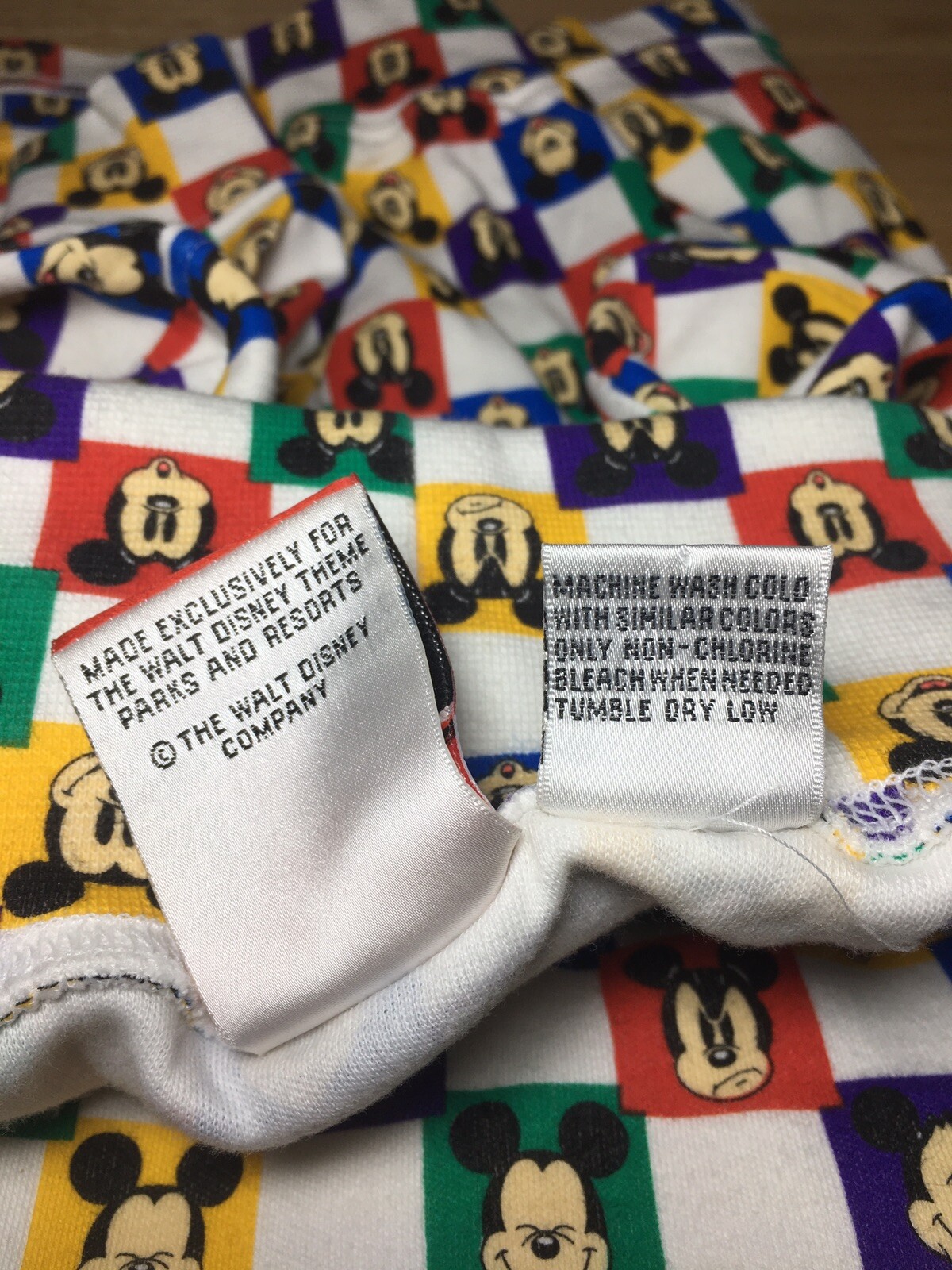 Vintage Mickey INC Mickey Mouse Face Turtle Neck Long… - Gem