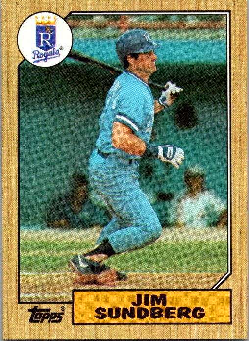 1987 Topps #190 Jim Sundberg | eBay