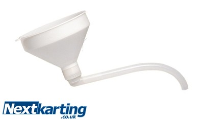 Large Fuel Funnel with Bent Tube -Tonykart-Rotax-TKM- GoKart ...