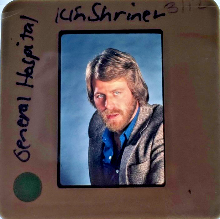 LMP62-113 1980s General Hospital Actor Kin Shriner Promo Orig 35mm ...
