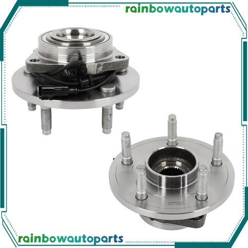 2X Front Wheel Hub Bearing For 2006-09 Dodge Durango Chrysler Aspen 5 ...