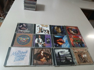 Southern Rock cd lot/12 Dickey Betts,Allman Bros,ZZ Top,Tom Petty ...