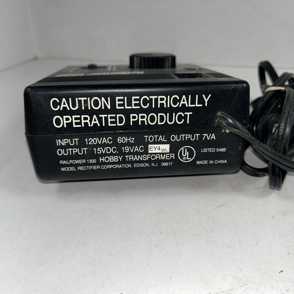 MRC Railpower 1300 Model Train Power Pack for N and HO Scale | eBay